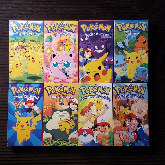 Pokemon | Other | Pokmon Vhs Tapes | Poshmark